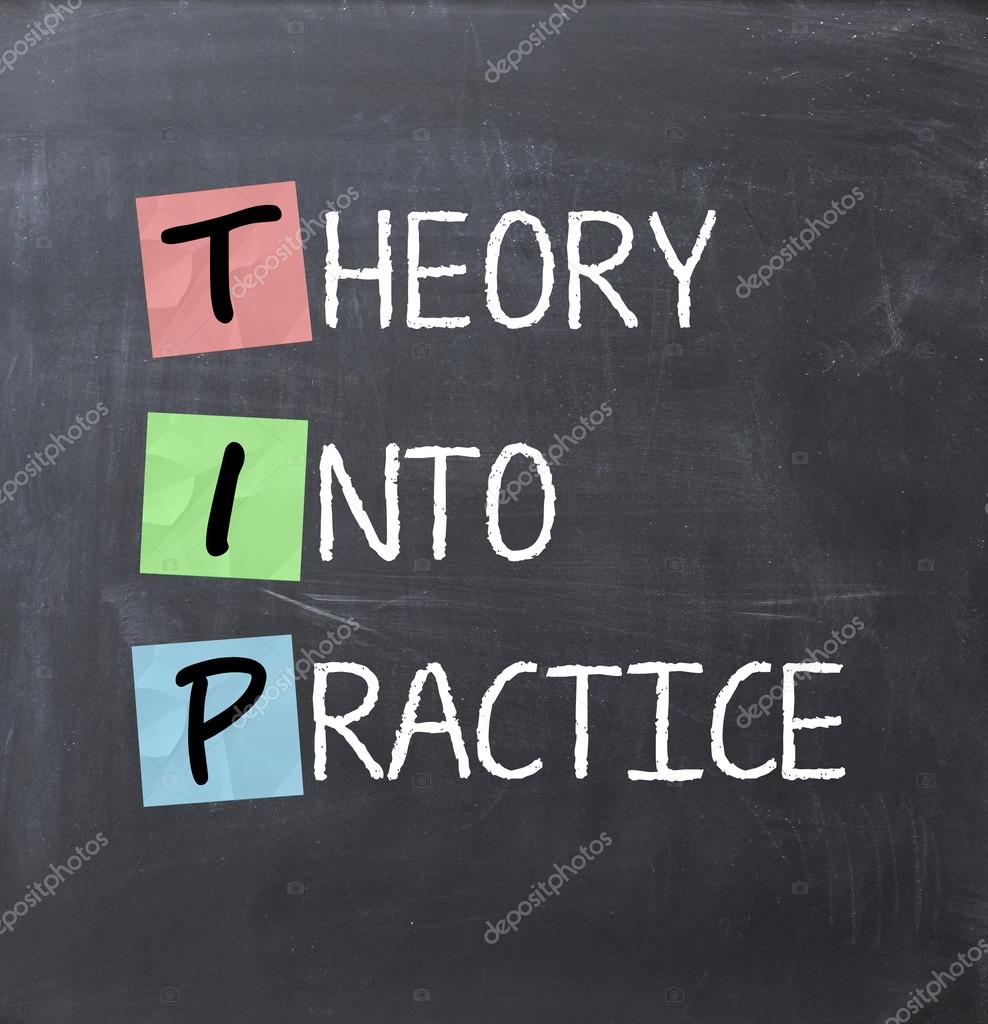 Theory into practice — Stock Photo © Ai825 #53303155 Theory into practice — Stock Photo © Ai825 #53303155