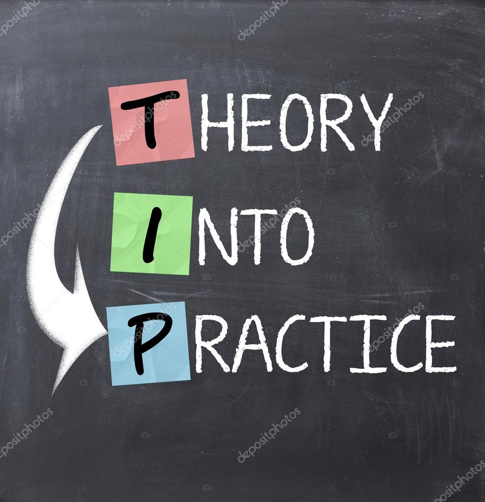 Theory into practice Stock Photo by ©Ai825 53303157