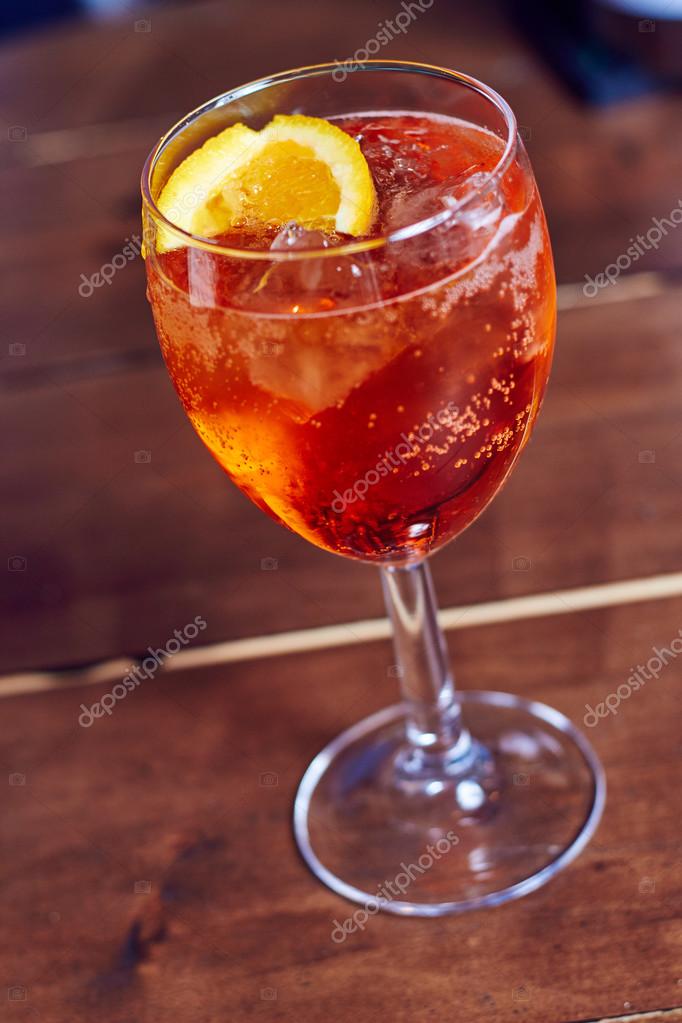 Cocktail with ice cubes — Stock Photo © chrisbm #56342011