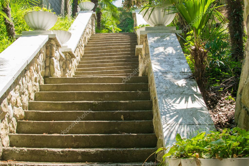 Old staircase steps — Stock Photo © vin-kirill #123926654