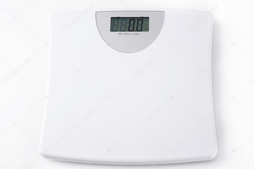 White digital scale weight Stock Photo by ©phloenphoto 57565751