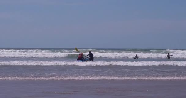 Sea Kayaking Llangennith Beach Gower Peninsula Wales Llangennith Beach ...