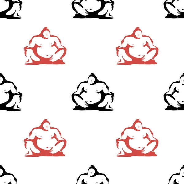 Japan sumo background Stock Vector Image by ©Sopelkin #110001102