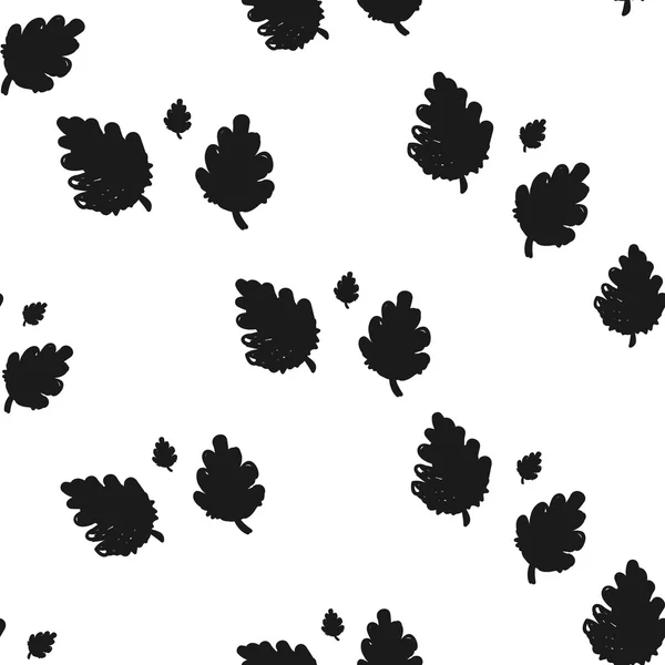 Oak leaves pattern — Stock Vector © Sopelkin #110020596