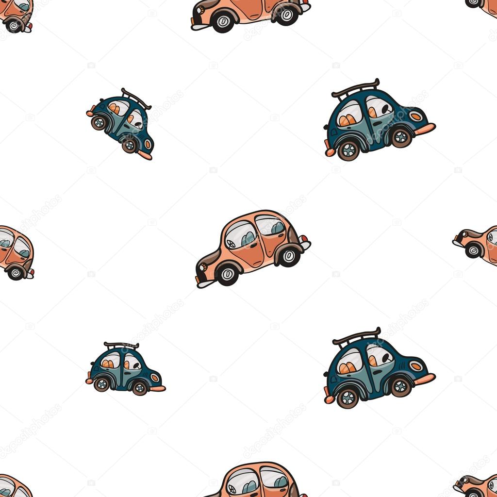 patrón de vehículos de dibujos animados 2023