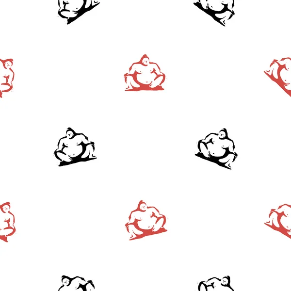 Japan sumo background Stock Vector Image by ©Sopelkin #110001102