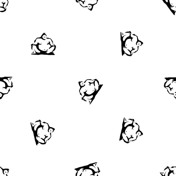 Japan sumo background Stock Vector Image by ©Sopelkin #110001102