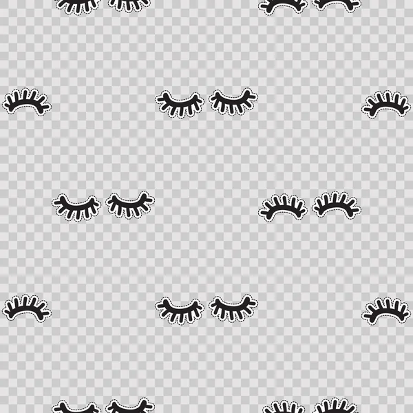 Abstract eyelashes pattern — Stock Vector © Sopelkin #123486166