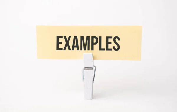 Examples fotos de stock, imágenes de Examples sin royalties | Depositphotos