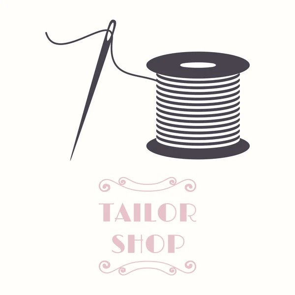 Needle And Spool Of Thread Stock Vector Image By ©worldofvector 57446857