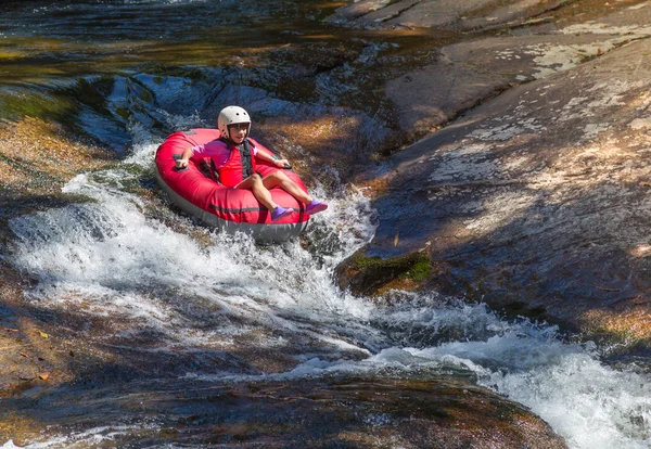 Girl on raft Stock Photos, Royalty Free Girl on raft Images | Depositphotos