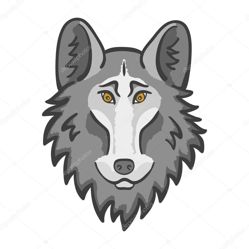 Cabeza De Lobo Animada 100+ Cabeza De Lobo De Perfil Ilustraciones De