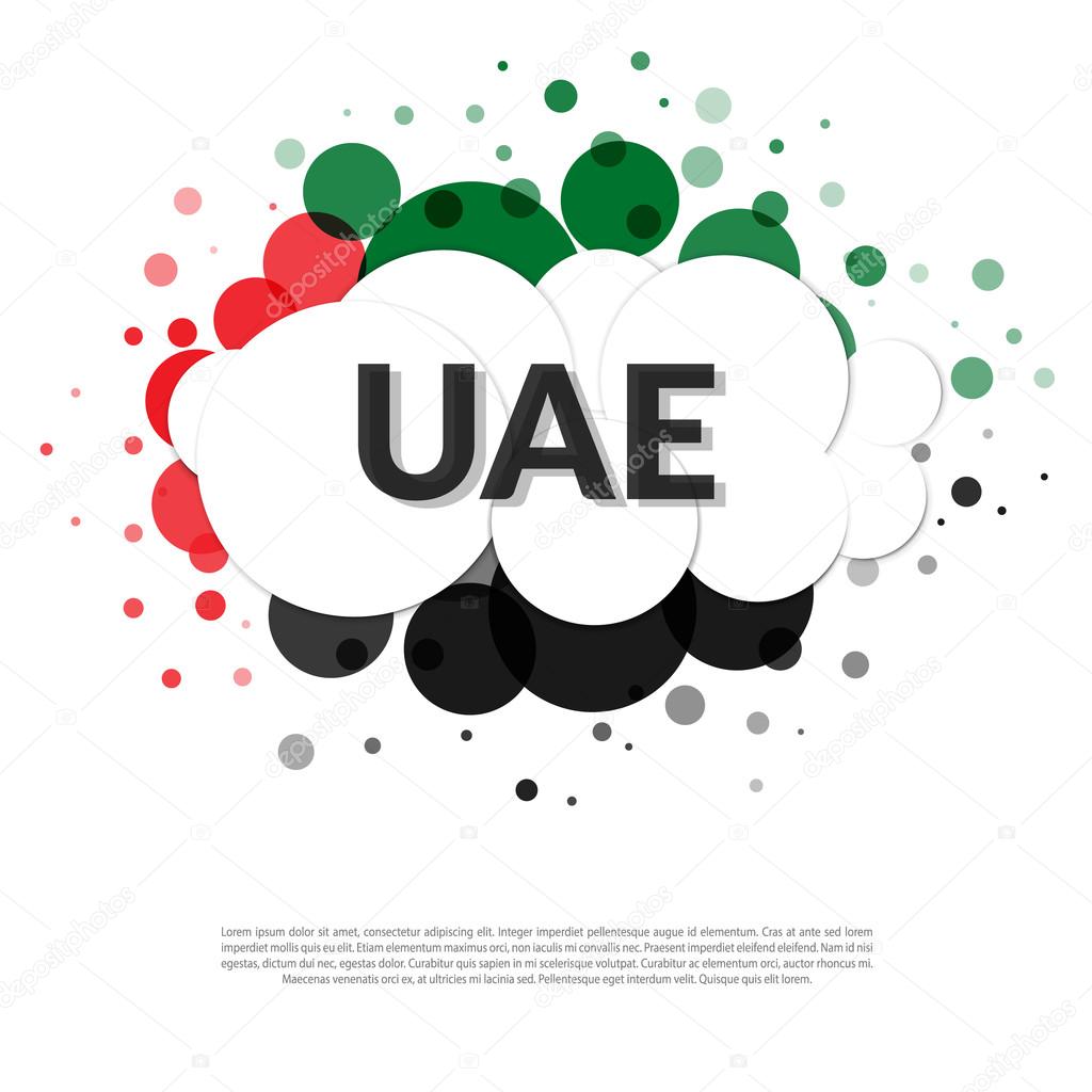 UAE flag banner Stock Vector Image by ©shipiolik #99836458