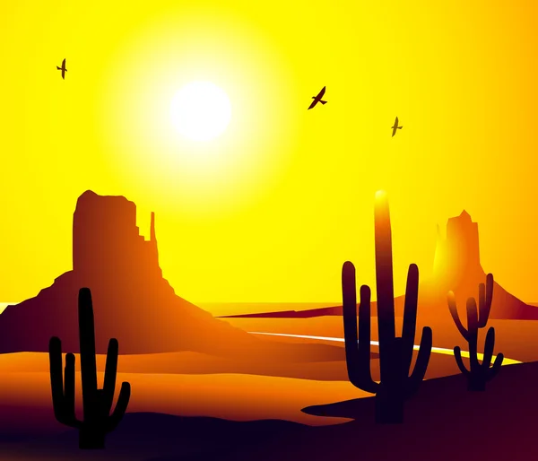 Arizona sunset Stock Vectors, Royalty Free Arizona sunset Illustrations ...