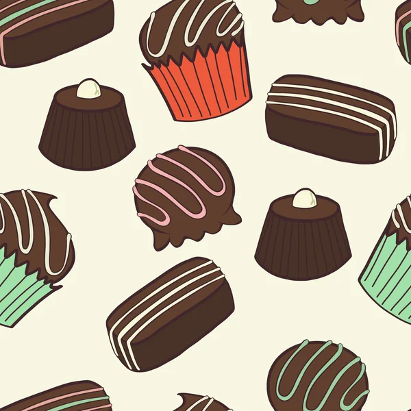 Cartoon candys pattern. Stock Vector Image by ©TashaNatasha #53051291