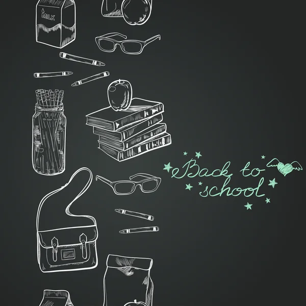Back to school pattern Stock Vector Image by ©TashaNatasha #53068723
