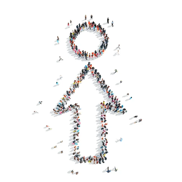 Line illustration people cartoon Stock Photos, Royalty Free Line ...