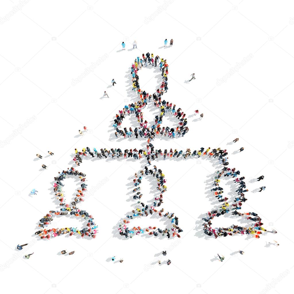 People shape man society Stock Photo by ©tai11 81528778
