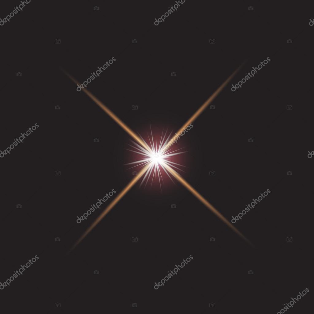 Lens flares star lights vector Stock Vector by ©tai11 85923114
