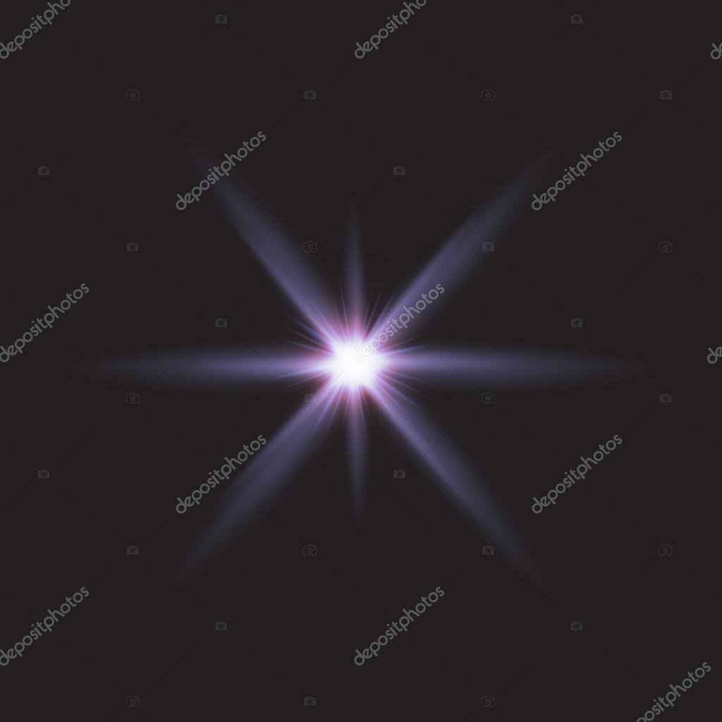 Lens flares star lights vector Stock Vector by ©tai11 85923164