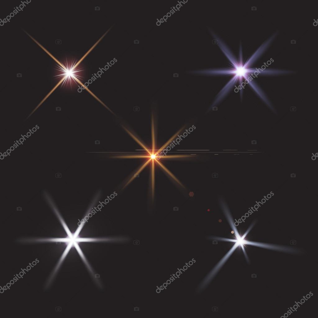Lens flares star lights Stock Photo by ©tai11 87588576