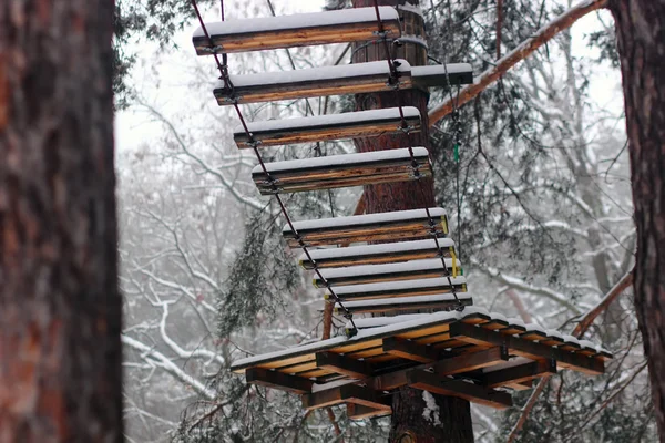 Obstacle course in winter Stock Photos, Royalty Free Obstacle course in ...