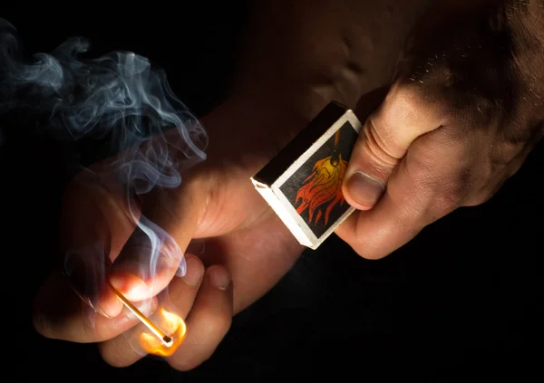 Hand holding match Stock Photos, Royalty Free Hand holding match Images ...