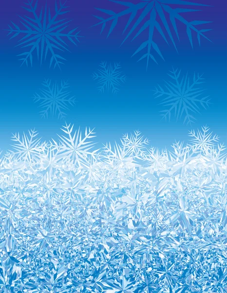 Blue Winter Background Eps8 Cmyk Global Colors Gradients Free Stock ...