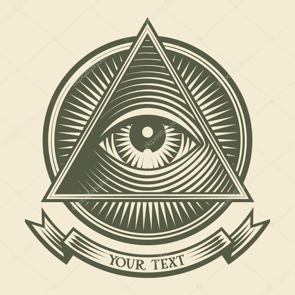 All seeing eye Stock Vector Image by ©polygraphus #63255081