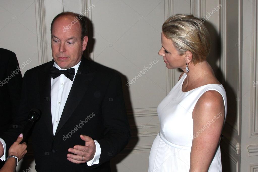 Prince Albert II of Monaco, Princess Charlene of Monaco – Stock ...