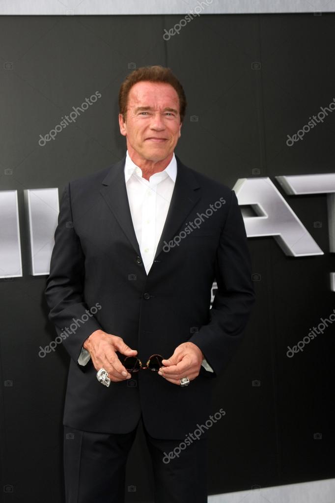 Arnold Schwarzenegger at the Terminator Genisys — Stock Editorial Photo ...