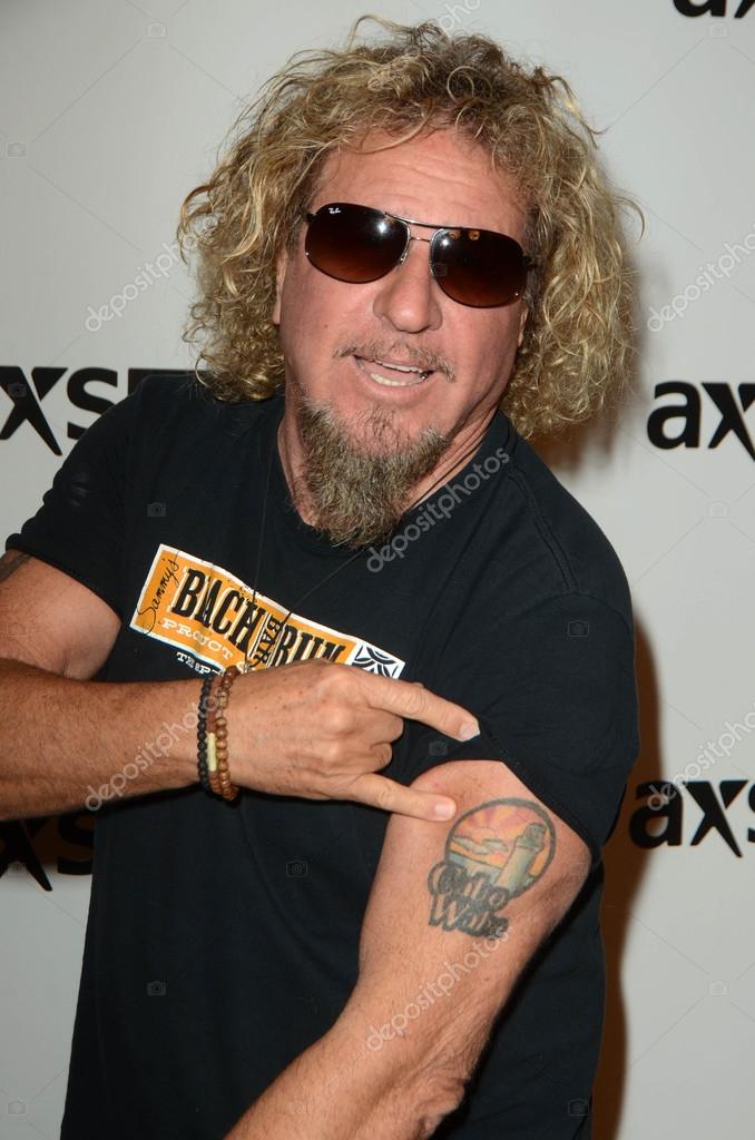 Sammy Hagar - rock vocalist, guitarist — Stock Editorial Photo ...
