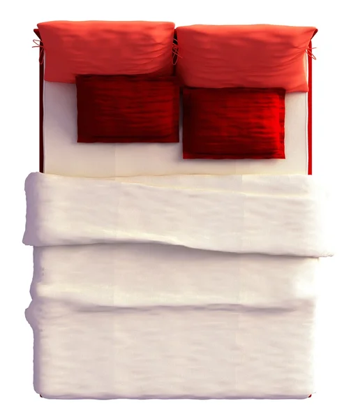 Bed Top View Stock Photo by ©vik173 82806636