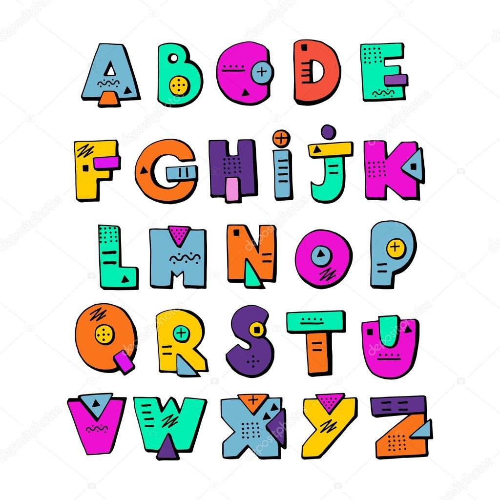 Creative Alphabet Letters
