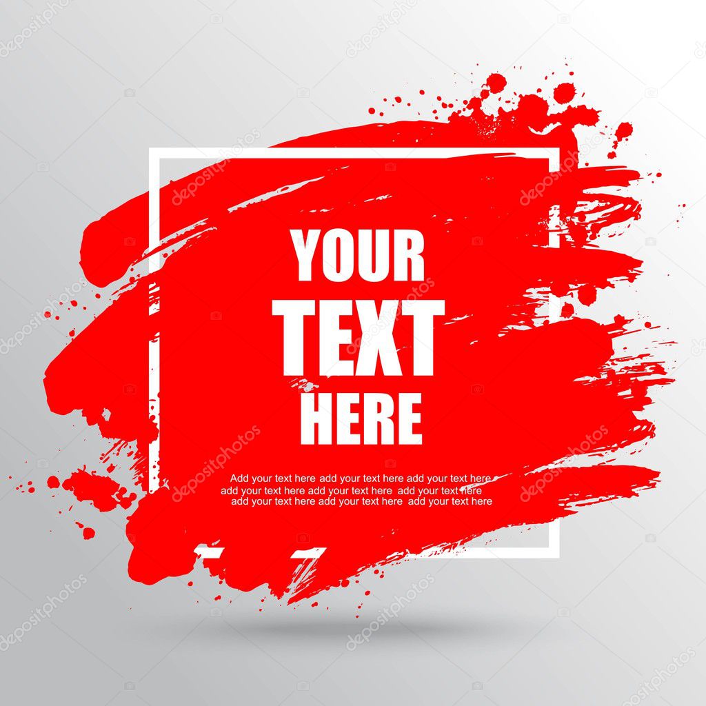 Creative grunge banner, frame Stock Vector by ©Olga_C 121985662