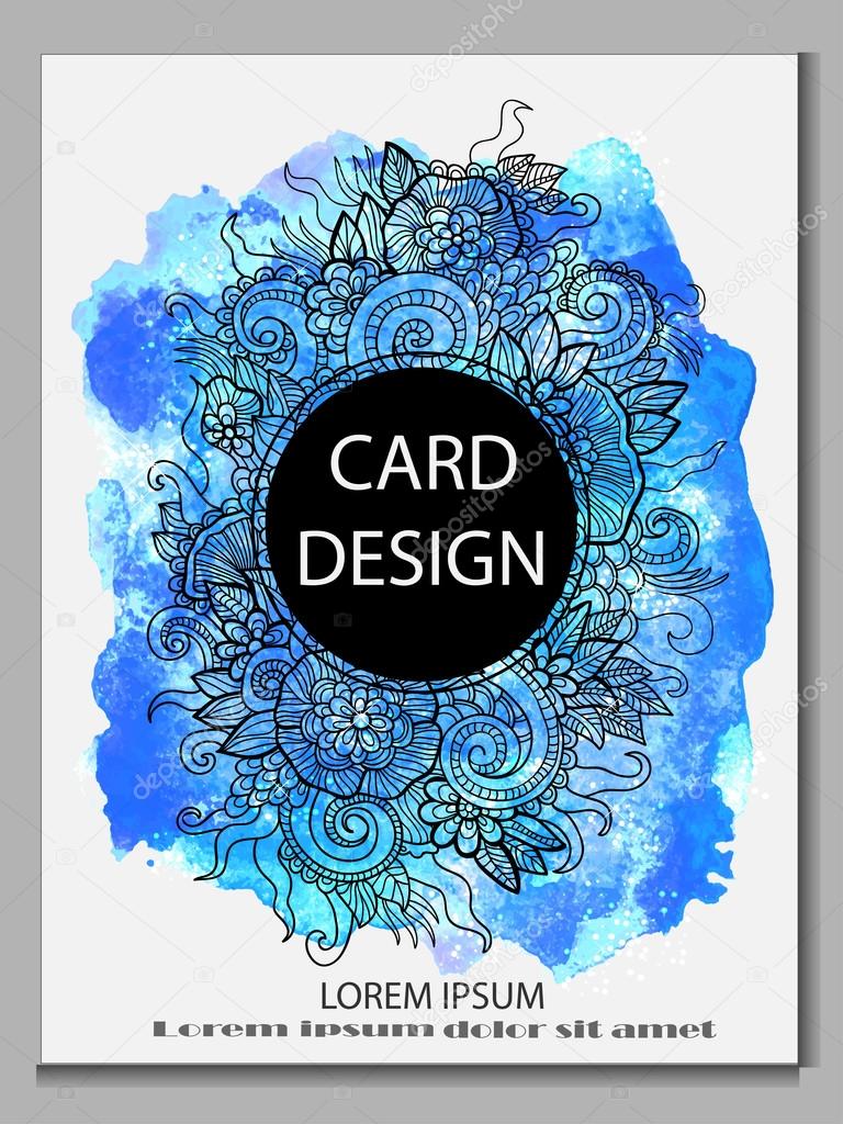 Modern card Background Stock Vector Image by ©Olga_C #96391892