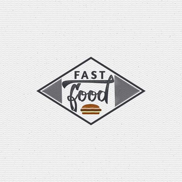 Good food - labels, stickers, hand lettering, was written with the help ...