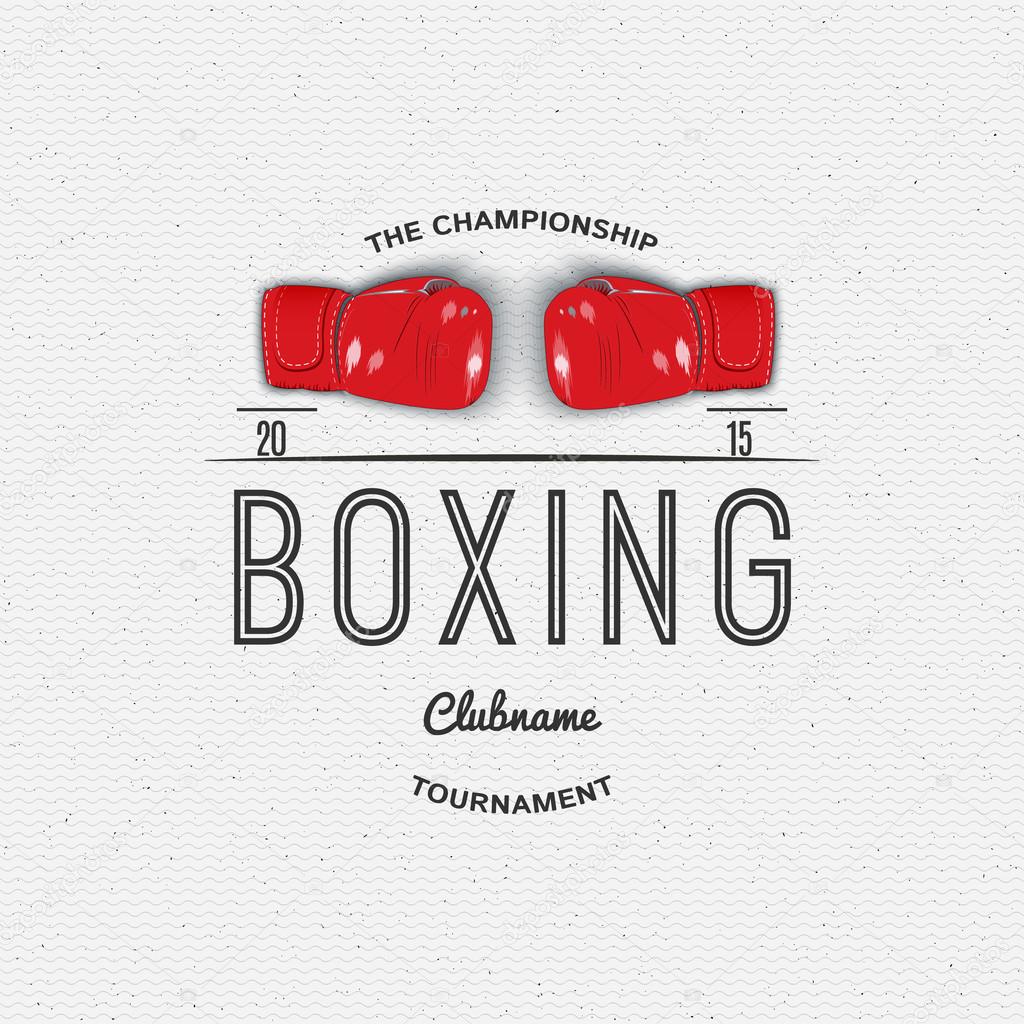 Boxing badges logos and labels for any use Stock Vector Image by ...