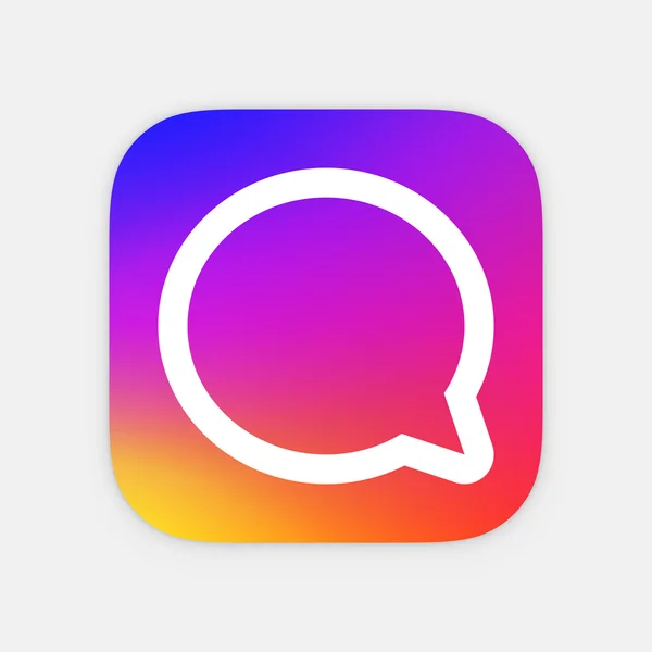 Chat App icon Stock Vector Image by ©Jizo #56636349