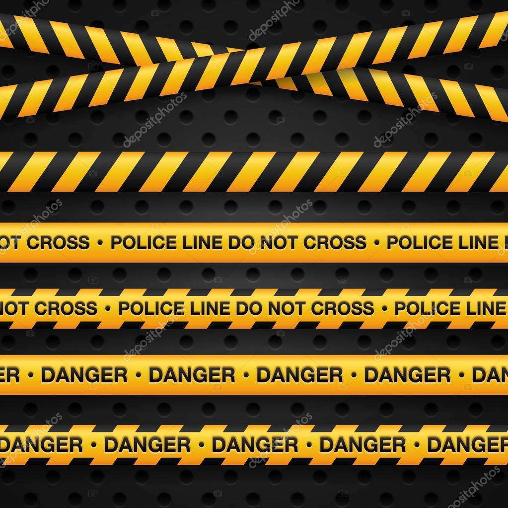 Police line and danger tapes Stock Vector Image by ©Jizo #52968517