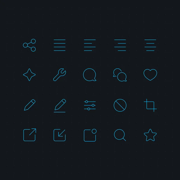 Outline vector icons for web and mobile. Thin 1 pixel stroke & 60x60 ...