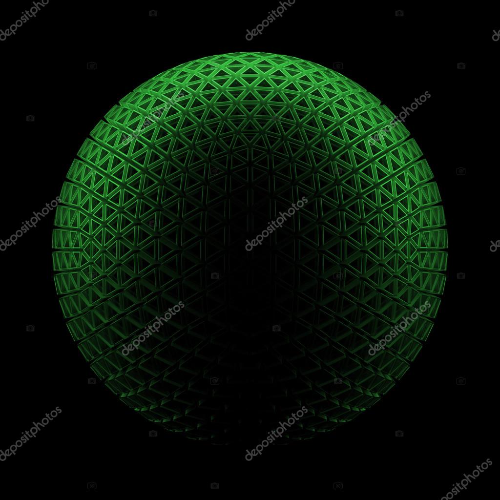 3D render planet, sphere with detailed data. Isolated Futuristic object ...