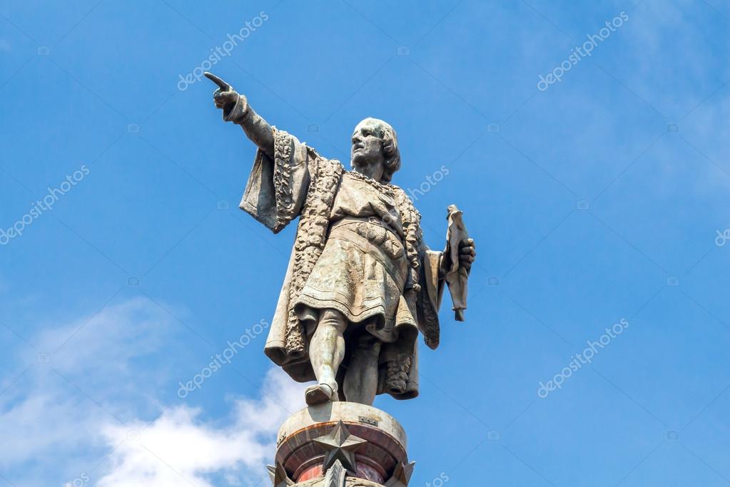 Barcelona. Monument to Christopher Columbus. Stock Photo by ©pillerss ...