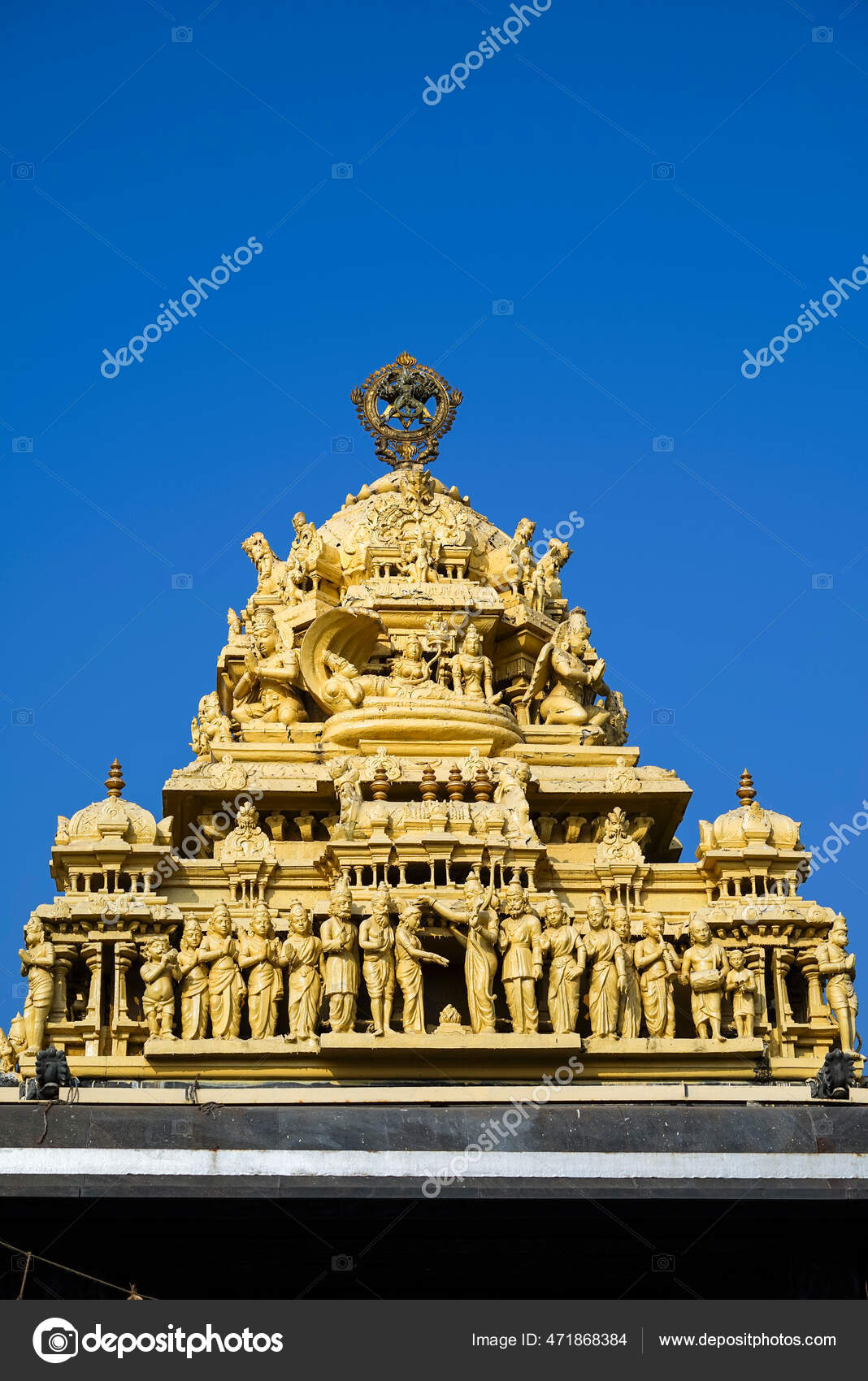 Bhadrachalam Telangana India January 2013 Statue Lord Vishnu Reclining ...