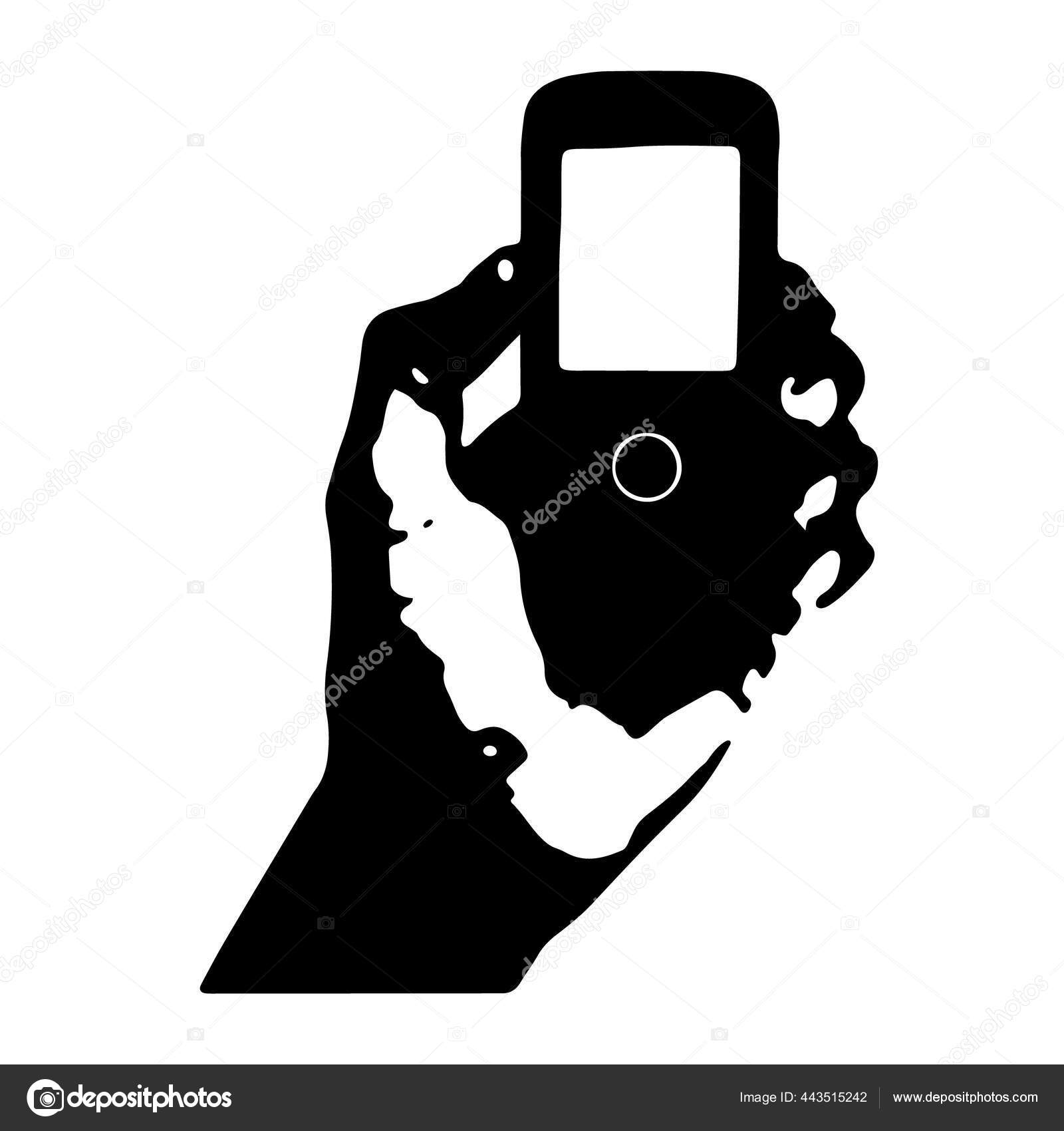 Mobile Phone Silhouette