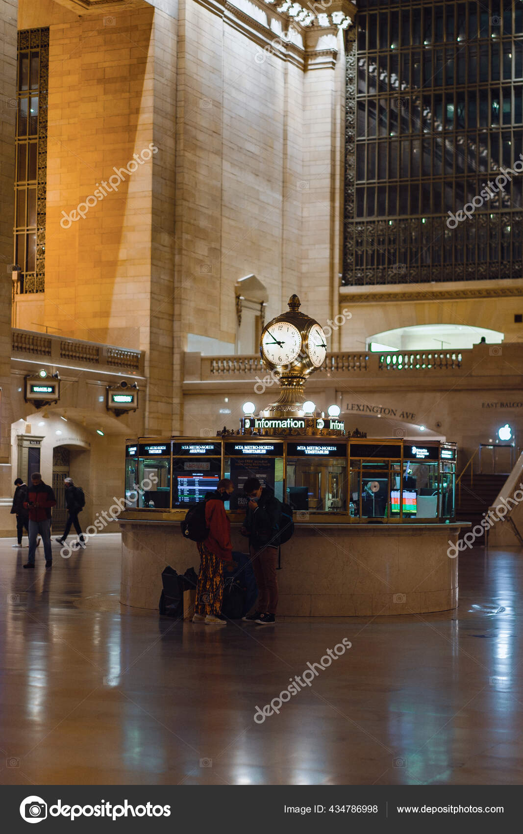 Grand Central Terminal Clock Main Hall Grand Central Terminal New ...