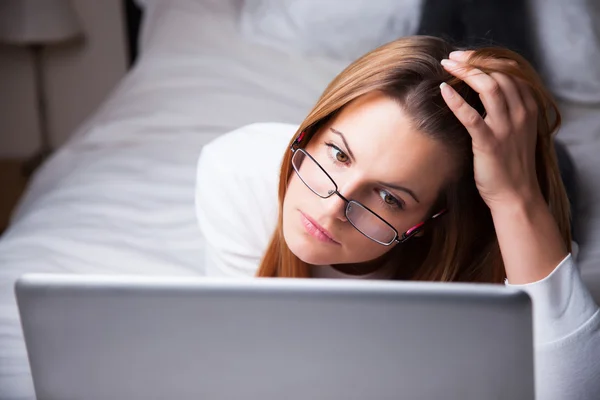 working on laptop - Stock Image - Everypixel