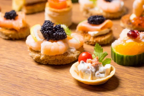 Exquisite selection of luxury appetizer Stock Photo by ©Esbenklinker ...