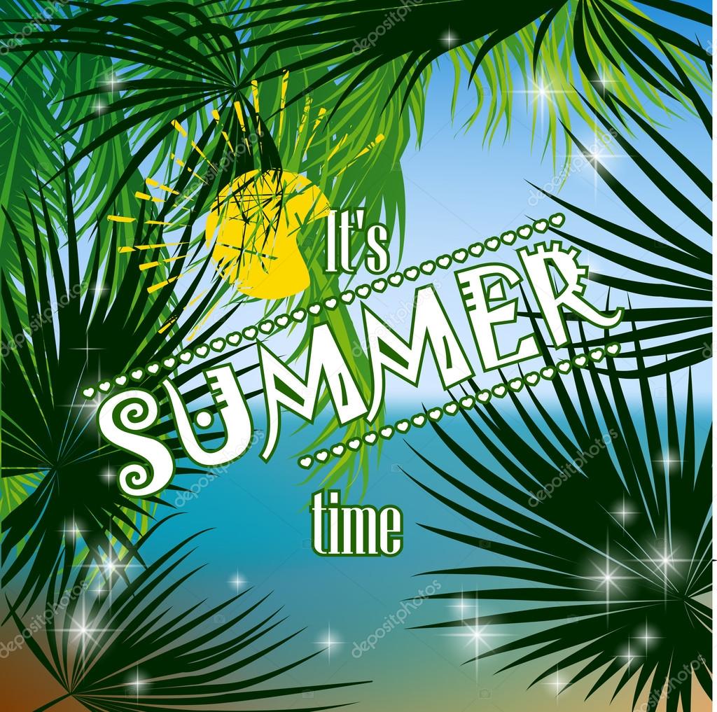 Summer poster Stock Vector by ©palpitation 75312521