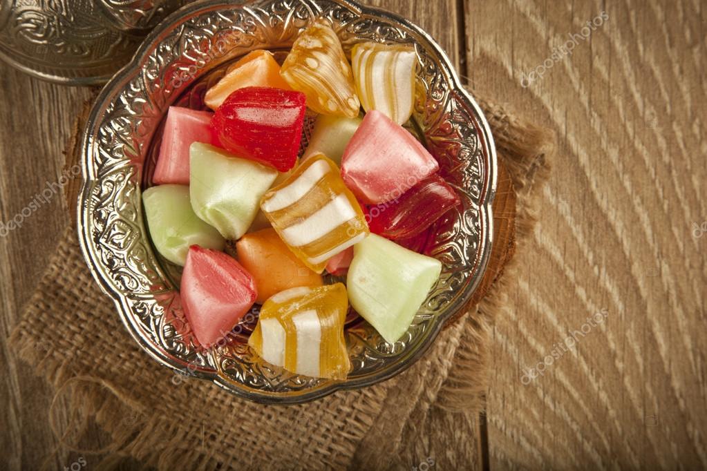 Traditional Turkish Ramadan Sweet Sugar Candy - Akide Sekeri — Stock ...